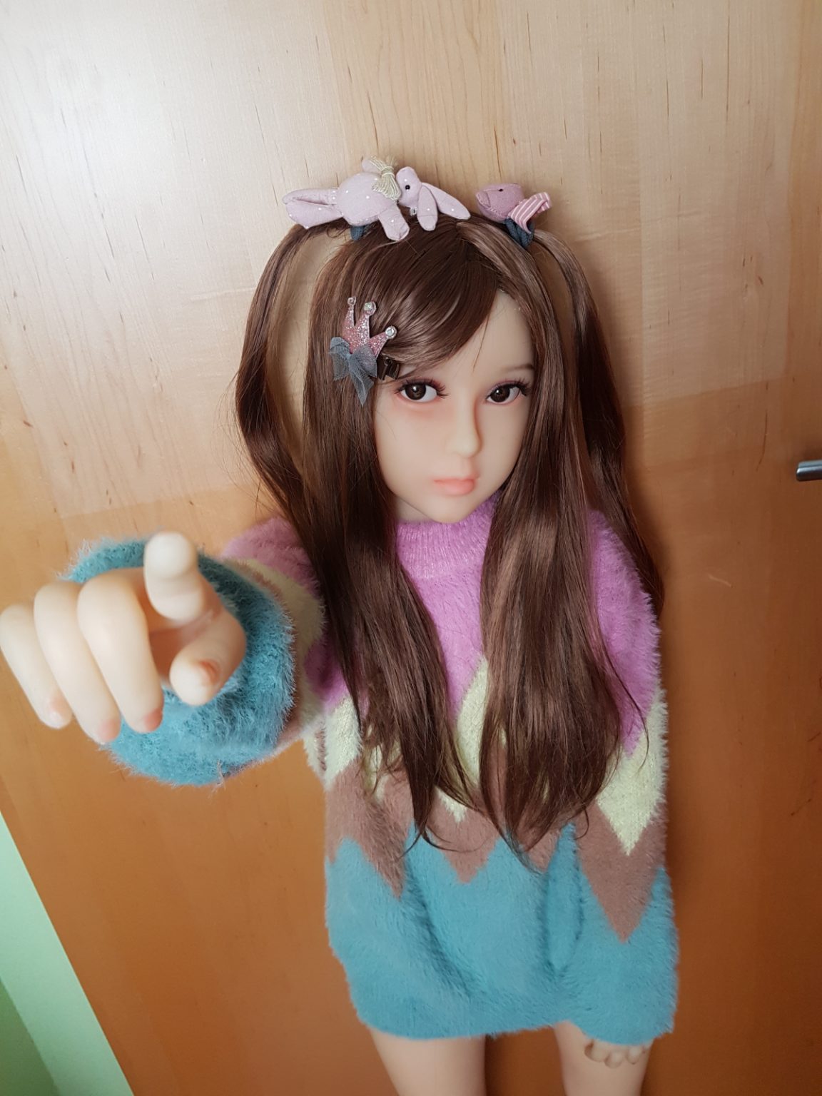 AXB-130cm Tpe 20kg Flat Chest Doll A81 – Dollter