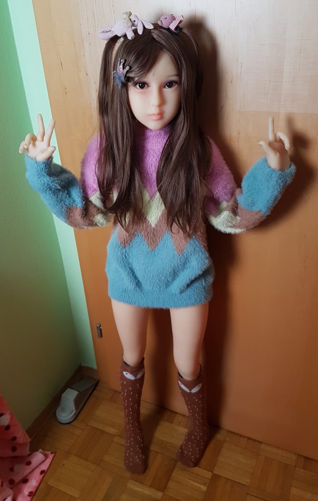 AXB-130cm Tpe 20kg Flat Chest Doll A81 – Dollter