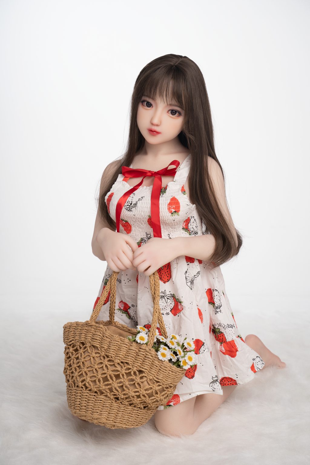 AXB-130cm Tpe 21kg Big Breast Doll with Realistic Body Makeup C46 – Dollter