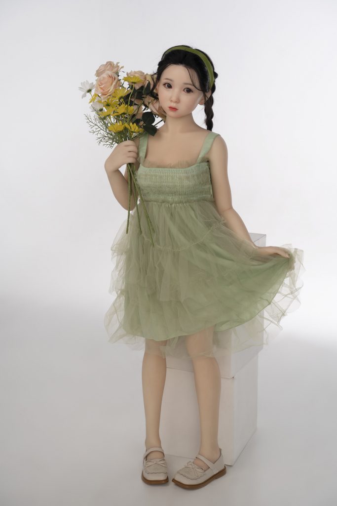 AXB-130cm Tpe 21kg Big Breast Doll with Realistic Body Makeup Silicone Head GB13 – Dollter