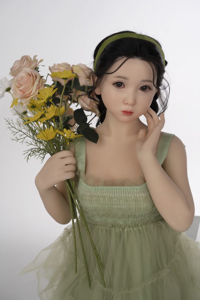 AXB-130cm Tpe 21kg Big Breast Doll with Realistic Body Makeup Silicone Head GB13 – Dollter