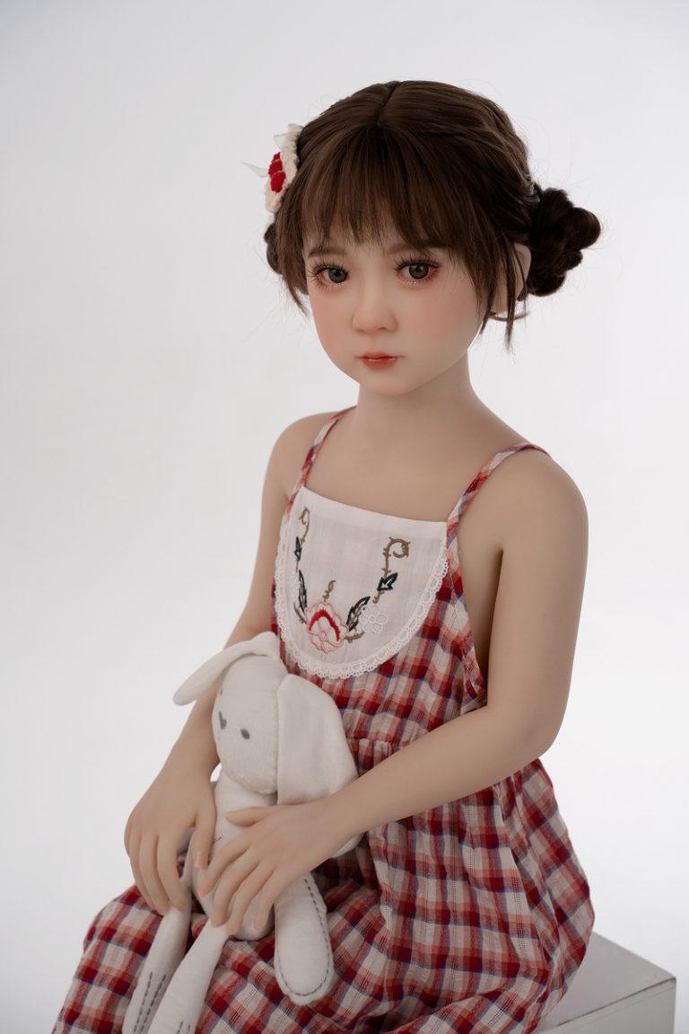 AXB-110cm Tpe 15kg Doll with Realistic Body Makeup TB06 – Dollter
