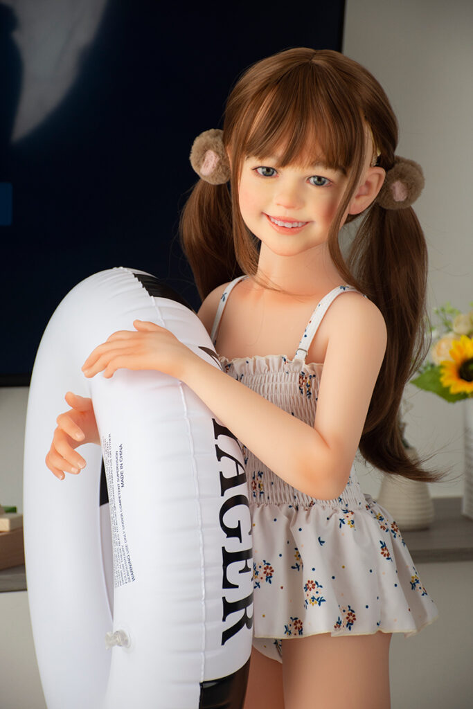 Axb 108cm Tpe 13kg Doll With Realistic Body Makeup Silicone Head Agb33 Dollter 