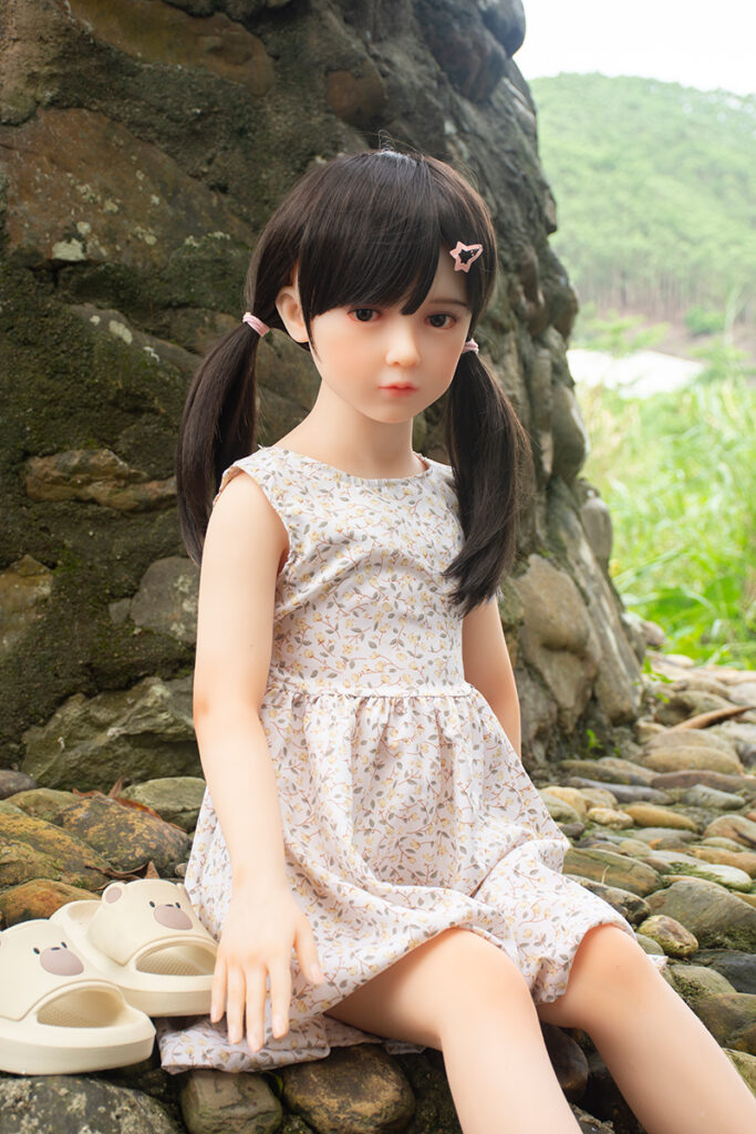 AXB-110cm Tpe 15kg Doll with Realistic Body Makeup ATB03 – Dollter