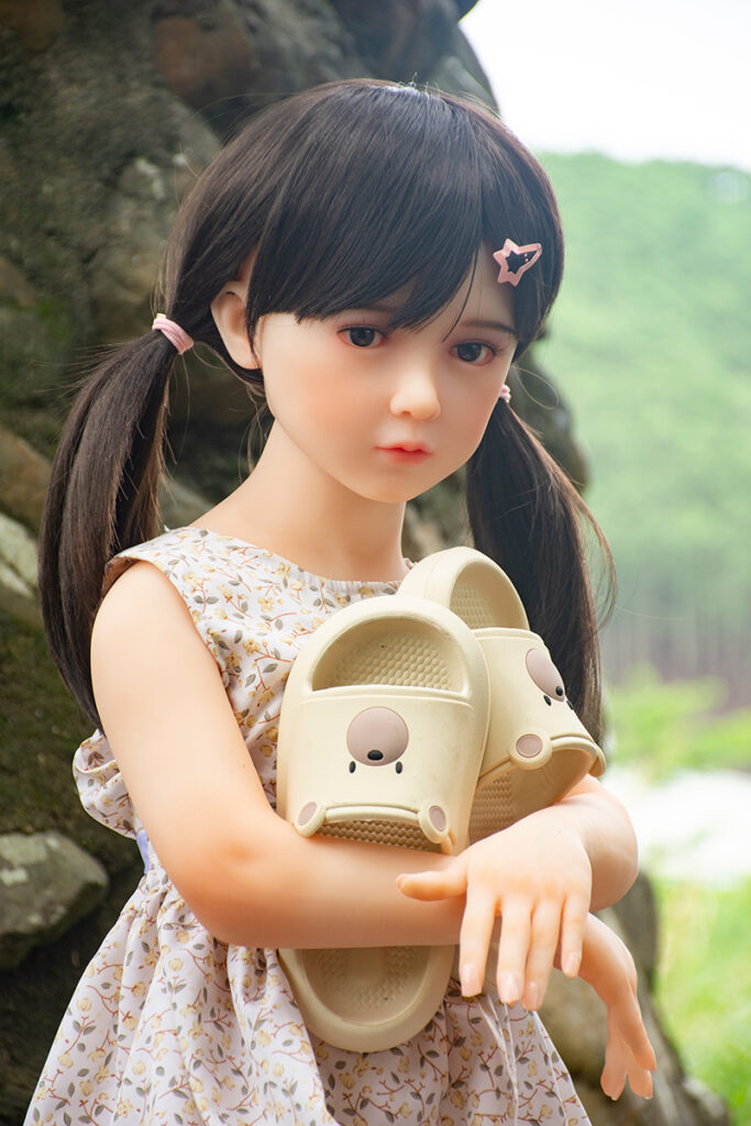 AXB-110cm Tpe 15kg Doll with Realistic Body Makeup ATB03 – Dollter