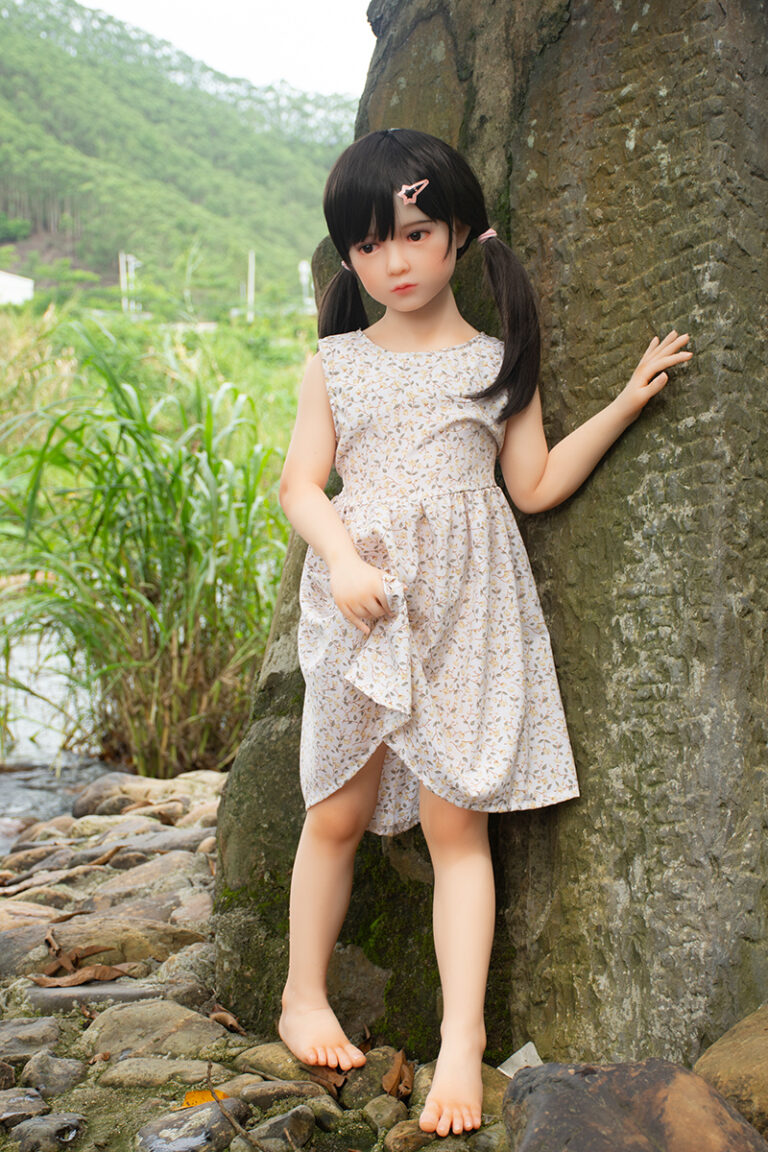 AXB-110cm Tpe 15kg Doll with Realistic Body Makeup ATB03 – Dollter