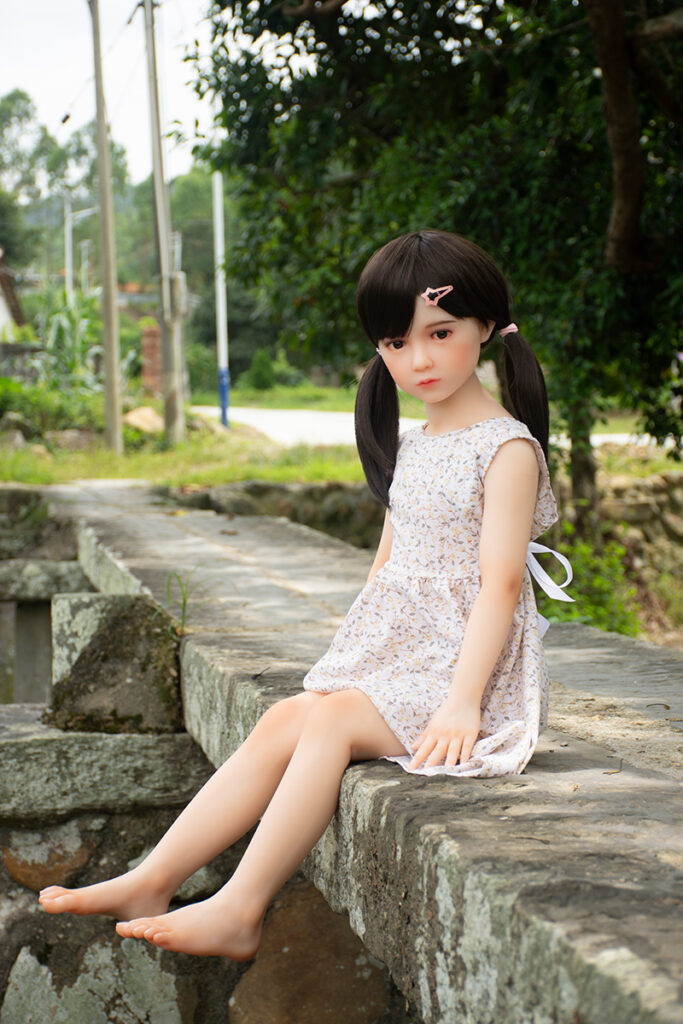 AXB-110cm Tpe 15kg Doll with Realistic Body Makeup ATB03 – Dollter