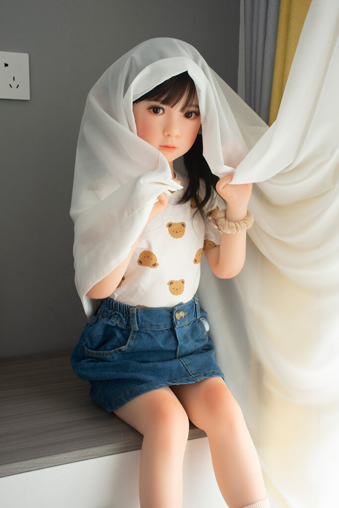 AXB-110cm Tpe 15kg Doll with Realistic Body Makeup ATB06 – Dollter