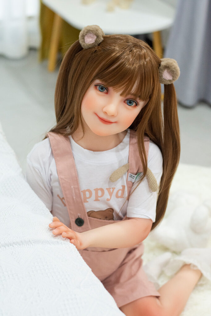 AXB-110cm Tpe 15kg Doll with Realistic Body Makeup ATB21 – Dollter