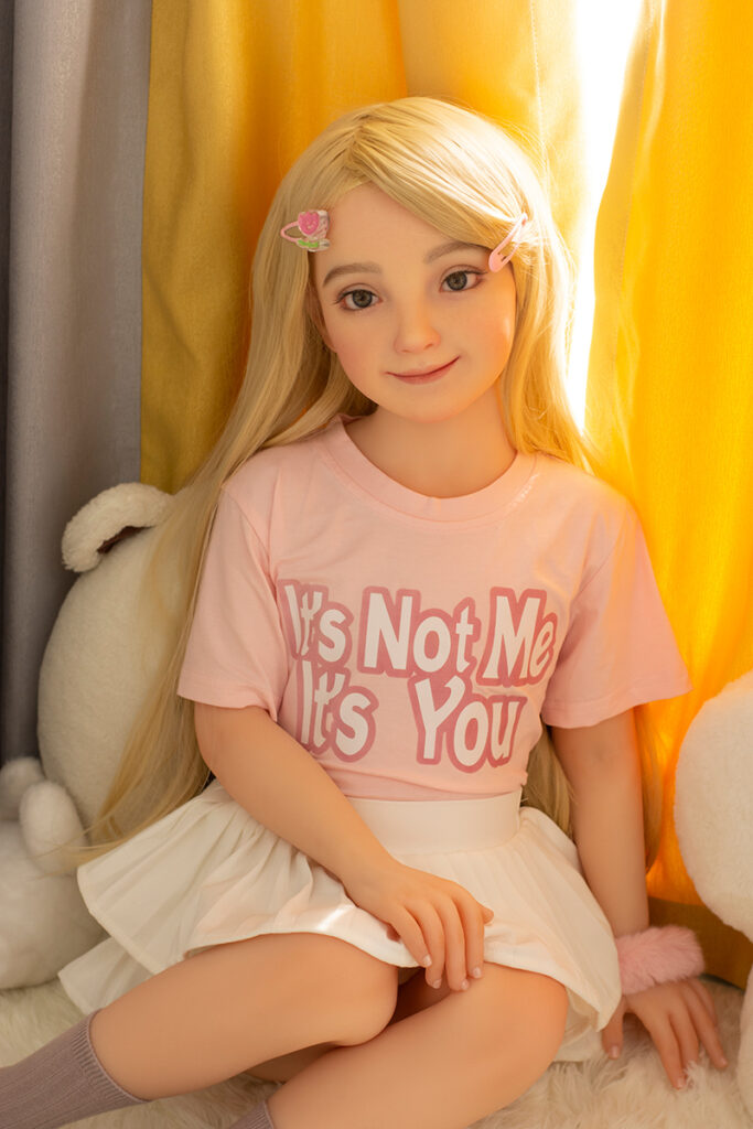 AXB-110cm Tpe 15kg Doll with Realistic Body Makeup Silicone Head AGB21 – Dollter